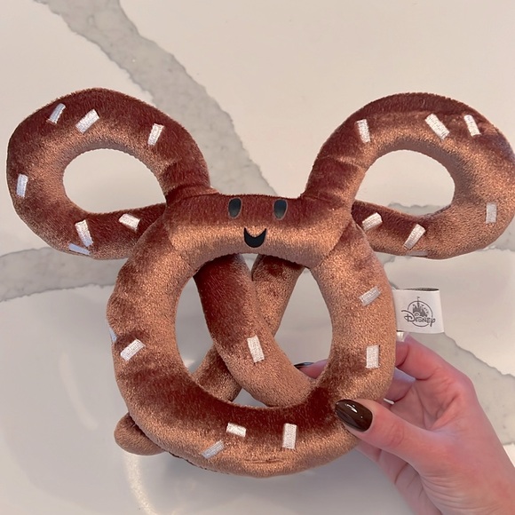 Disney | Accents | Disney Mickey Pretzel Plush | Poshmark